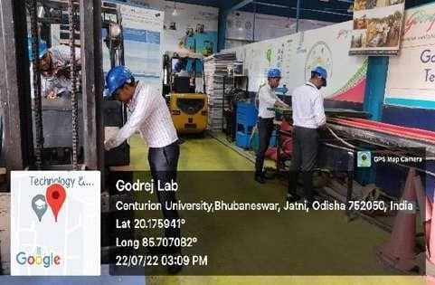 Industrial Material Handling Action Learning Lab: Godrej - Centurion